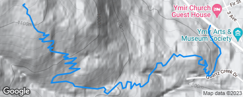 Quartz Climb Mountain Biking Trail - Ymir, BC