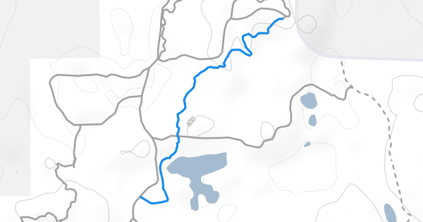 Holmes Lake Trail Mountain Biking Trail - Spooner, WI