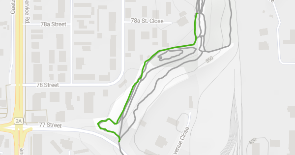 Wayne's Original Mountain Biking Trail - Red Deer, AB