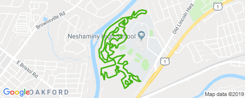 Neshaminy Race Loop Mountain Biking Trail - Langhorne