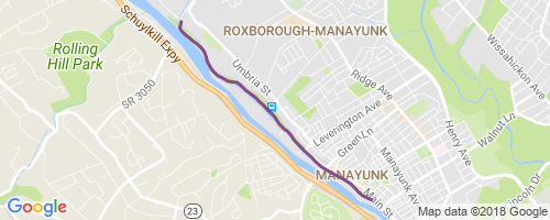 Schuylkill (Manayunk Canal Towpath) Mountain Biking Trail - Philadelphia