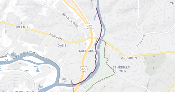 Perkiomen Trail Mountain Biking Trail - Collegeville, PA