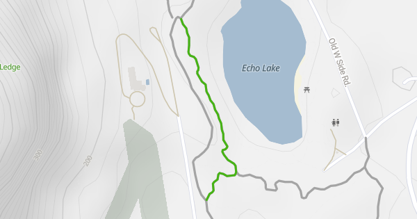 Echo Lake State Park Mountain Biking Trail - Conway