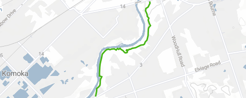 Thames Valley Trail - White trail Hiking Trail - London