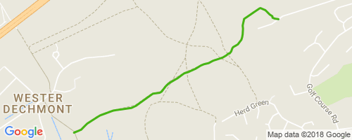 Dechmont Law Mountain Biking Trail - Livingston