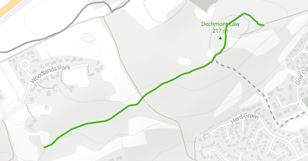 Dechmont Law Mountain Biking Trail - Livingston
