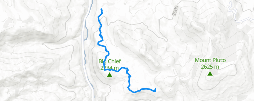 Big Chief Trail (Lower) Mountain Biking Trail - Truckee