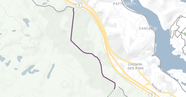 Chemin Cross Loop Mountain Biking Trail - Chelsea, Quebec