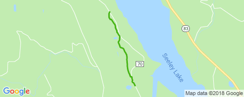 Seeley Lake west side AKA Endor Mountain Biking Trail - Seeley Lake, MT