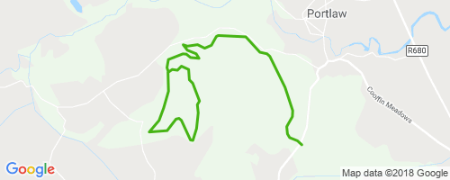 Portlaw Woods (wind turbines) Mountain Biking Trail - Waterford