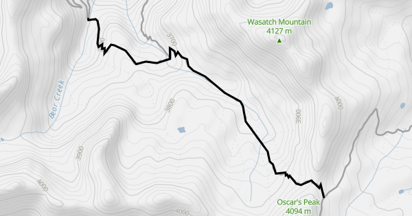 Wasatch Trail (Upper) Mountain Biking Trail - Telluride, CO
