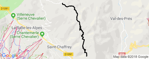 Col du Granon Mountain Biking Trail - Briançon