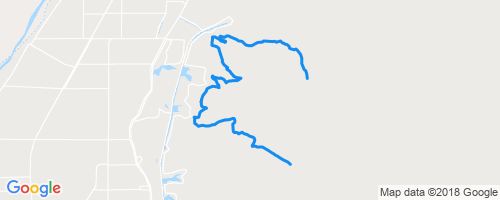 Westside Mountain Biking Trail - Yuma, Arizona