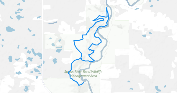 The Bond trail Mountain Biking Trail - Brandon, MB