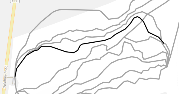 White Line Mountain Biking Trail - Salisbury