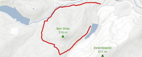 Ben Shee Loop Hiking Trail - Glen Devon, Muckhart