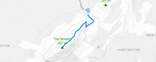 Climb to Wrekin summit Multi Trail - Telford