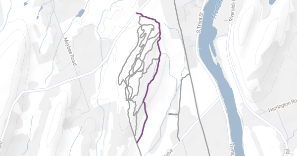 Lower Emergency Vehicle Access Trail Mountain Biking Trail - Quinte West