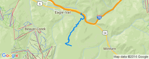 Whiskey Creek Mountain Biking Trail - Minturn, CO