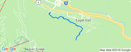 Eagle Vail Mountain Biking Trail - Eagle-Vail, CO