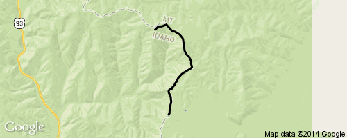 CDT (Big Hole Pass) Mountain Biking Trail - North Fork