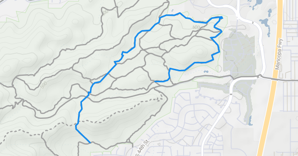 Pima Canyon Loop Multi Trail - Phoenix, Arizona