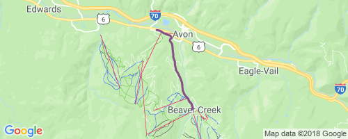 Beaver Creek Paved Mountain Biking Trail - Avon, CO