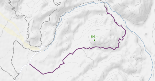 NFD 8322 access road Mountain Biking Trail - Randle