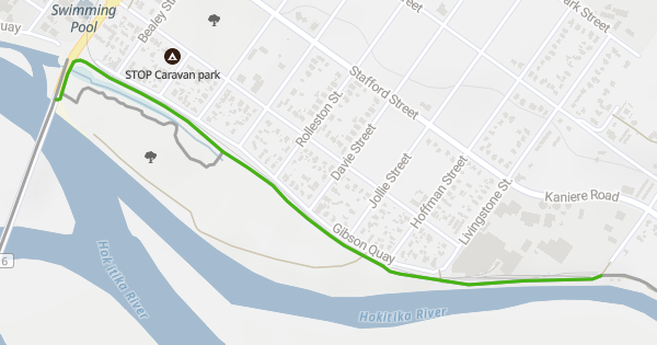 Hokitika Heritage Trail (Cycle Trail/Floodwall Section) Mountain Biking ...