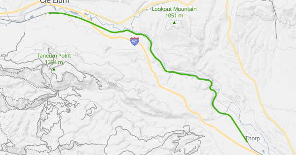 Palouse to Cascades State Park Trail (PCSPT) - Thorp-South Cle Elum ...