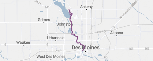 Neal Smith Trail Mountain Biking Trail - Des Moines, IA