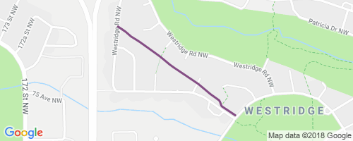 Westridge Multiuse (north) Mountain Biking Trail - Edmonton