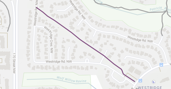 Westridge Multiuse (north) Mountain Biking Trail - Northwest Edmonton