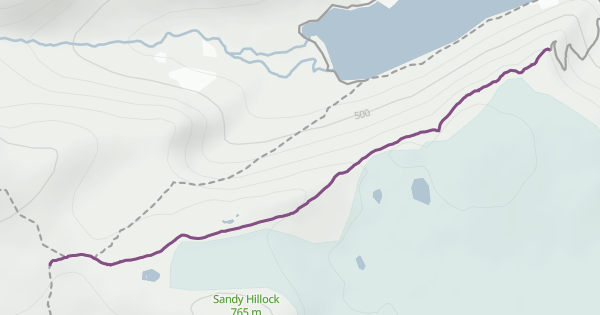 Pony Hut to Loch Muick Descent Mountain Biking Trail