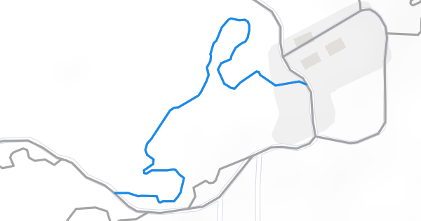 A Man Mountain Biking Trail - Pinawa, Manitoba