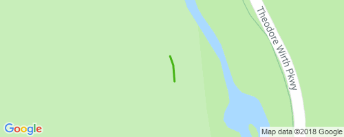 Spaghetti Berms Bypass Mountain Biking Trail - Minneapolis