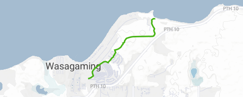 Wasagaming Bike Trail Multi Trail - Onanole, Manitoba