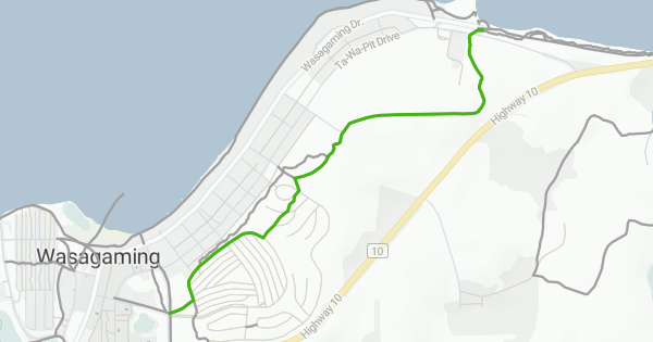 Wasagaming Bike Trail Multi Trail - Onanole, Manitoba