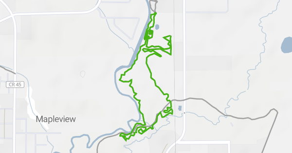 Schindler's Way Mountain Biking Trail - Austin, Minnesota