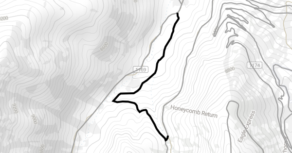 Honeycomb Cliffs Multi Trail - Brighton, Utah