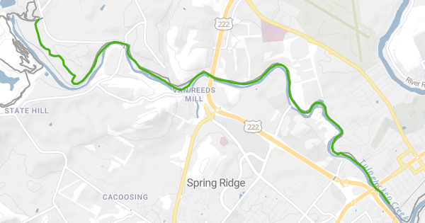 Union Canal Trail Mountain Biking Trail - Reading, PA