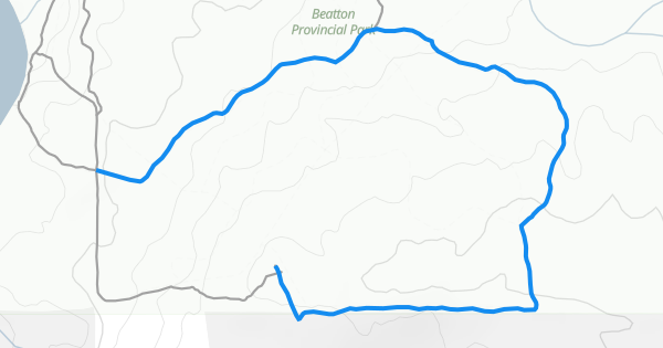 Beatton Provincial Park Snowshoe Trail Mountain Biking Trail - Fort St ...