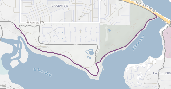 Regional Pathway - Glenmore Trail to North Glenmore Park Mountain ...