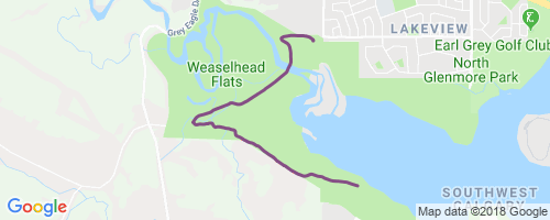 Regional Pathway - North Glenmore Park to Weaselhead Mountain Biking ...