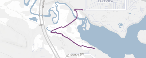 Regional Pathway - North Glenmore Park to Weaselhead Mountain Biking ...