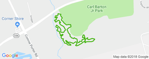 Carl Barton, Jr. Park Mountain Biking Trail - Conroe