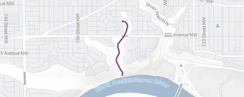 Ramsey Ravine Multi Use Mountain Biking Trail - Edmonton