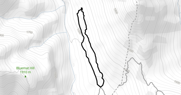 Upper Prospector Mountain Biking Trail - Exshaw, Alberta