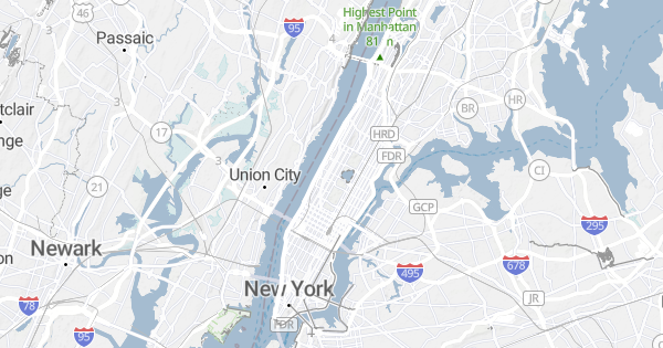 Hudson River Greenway Mountain Biking Trail - Manhattan, NY