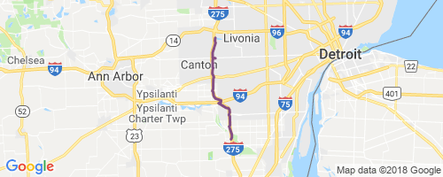 I-275 Metro Trail Mountain Biking Trail - Plymouth, MI